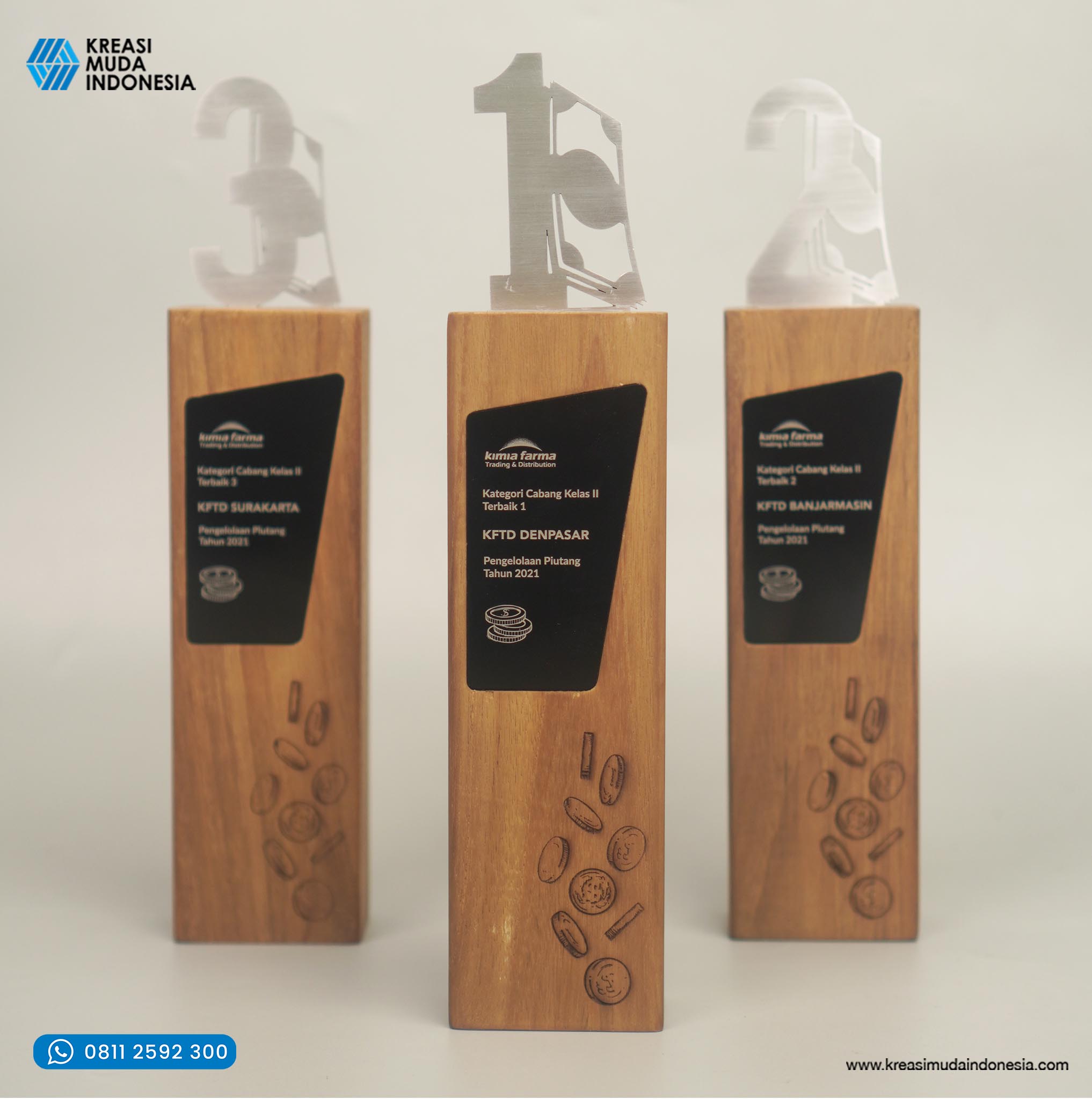 Simak Pemanfaatan Material Kayu Jadi Trophy Custom Unik - Kreasi Muda ...